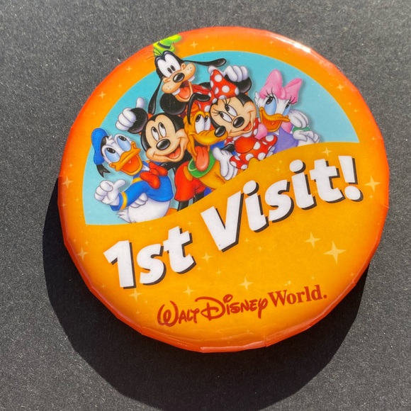 Disney | Other | Disney Button First Visit | Poshmark